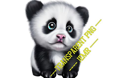 PANDA BEAR TRANSPARENT PNG 12 Graphic By Jemr Creative Fabrica