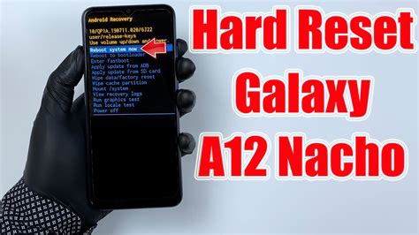 Hard Reset Galaxy A12 Nacho Factory Reset Remove Pattern Lock