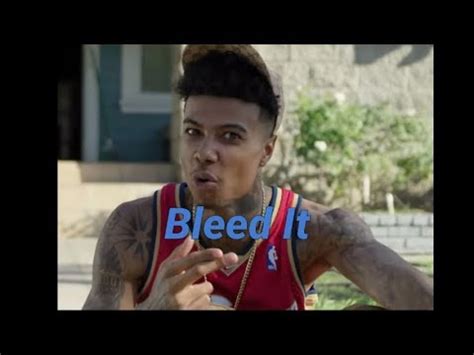 Blueface Bleed It Official Lyrics Video Youtube