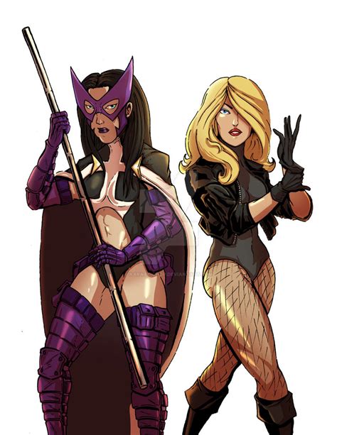 Huntress And Black Canary By Karate Chop On Deviantart