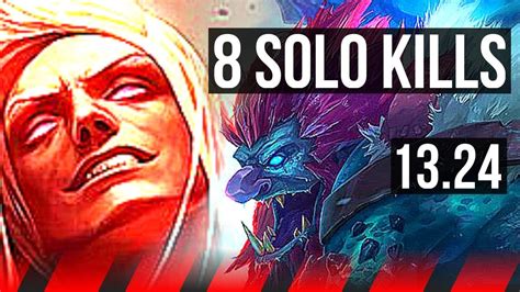 VLAD Vs TRUNDLE TOP Comeback 8 Solo Kills 1000 Games 1 6M