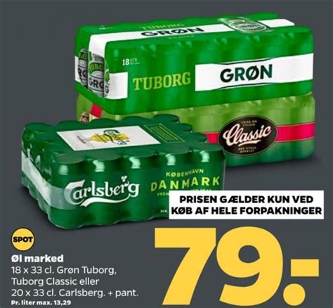 Tuborg Grøn Øl Netto december 2022 Alle Tilbudsavis
