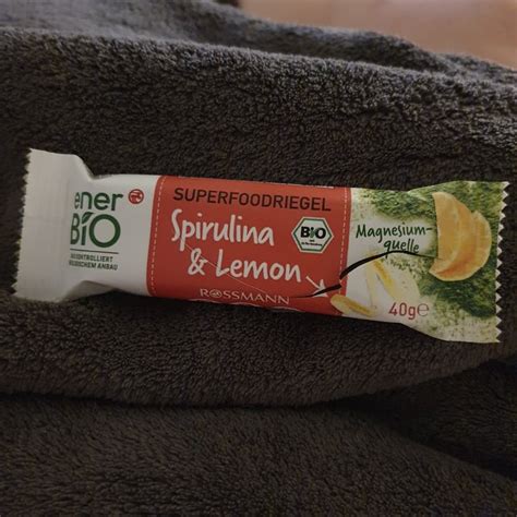 Rossmann Ener Bio Spirulina Lemon Reviews Abillion