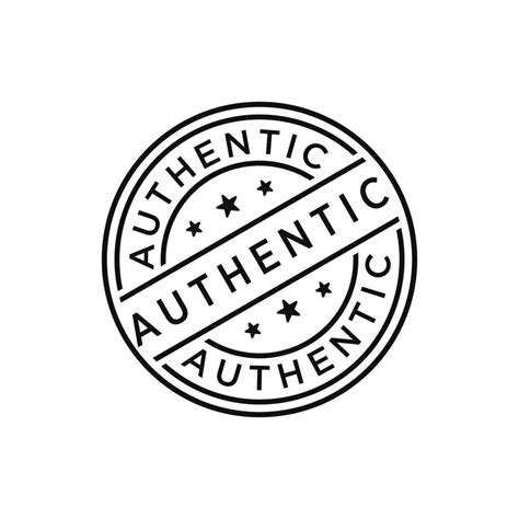 Authentic Stamp Vector 22516551 Vector Art At Vecteezy