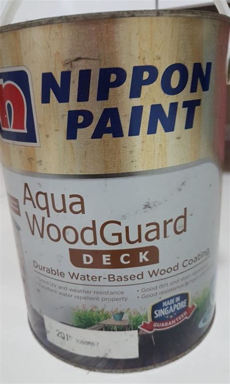 Nippon Paint Aqua WoodGuard 5L Everything Else On Carousell