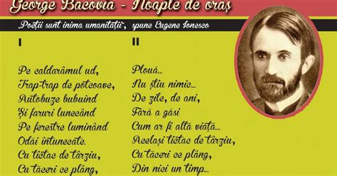 Moara Lui Gelu Lumea Poeziilor George BACOVIA