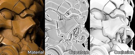 Substance 3D Painter Baking Mesh Maps