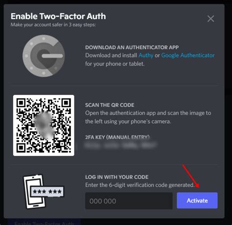 How To Enable Disable Two Factor Authentication Fa On Discord Techdatu