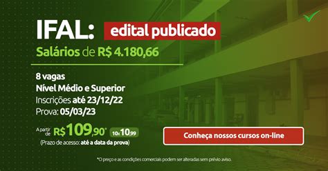 Concurso IFAL 2022 salários até R 4 1 mil Blog Aprova Concursos