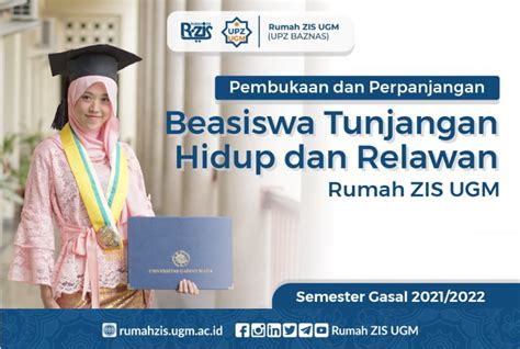 Pembukaan Dan Perpanjangan Beasiswa Tunjangan Hidup Dan Relawan RUMAH