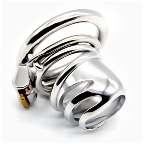 Male Short Chastity Cage Mens Stainless Steel Locking Belt Device With Barbed Ring Sexy Toys