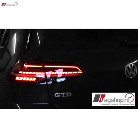 VW Golf 7 5G Dynamische LED Achterlichten Set Compleet