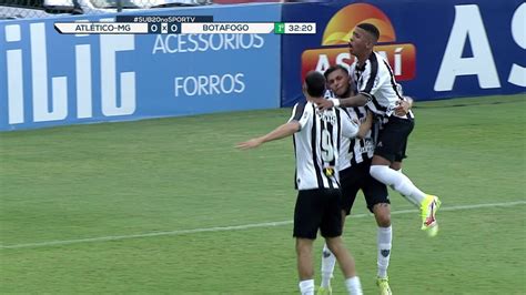 Os gols de Atlético MG 2 x 0 Botafogo pelas quartas de final do