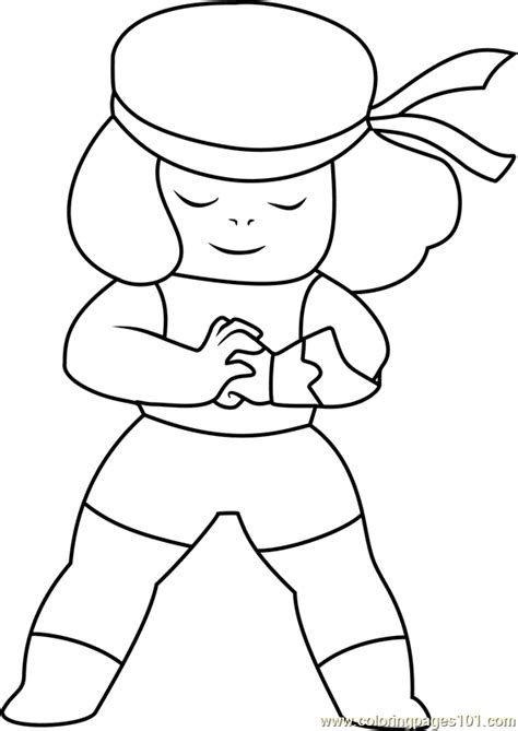 Garnet Página para colorir de Steven Universo Desenhos para