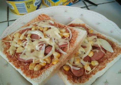 Resep Pizza Roti Tawar Teflon Oleh Marita Kusuma Cookpad