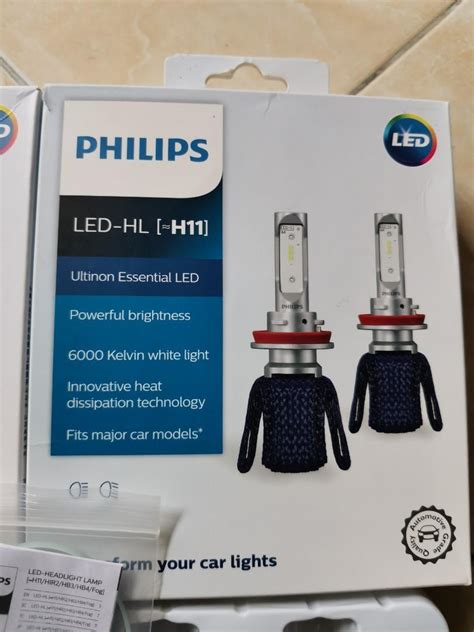 Philips Ultinon Essential Led Kelvin H Auto Accessories On
