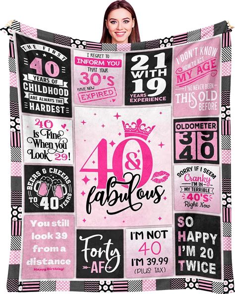 Amazon 40th Birthday Gifts For Women 40 Year Old Birthday Gifts