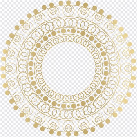 Mandala Dorado Png PNGWing
