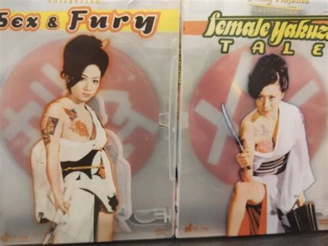 Sex Fury Female Yakuza Tale Set Of Cult Gangster Exploitation Dvds