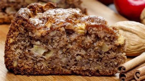 Cake Aux Pommes Cannelle Et Noix E Savoir