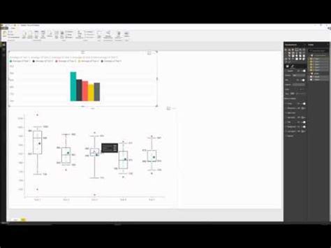 Create a boxplot with datapoints Power BI Видео