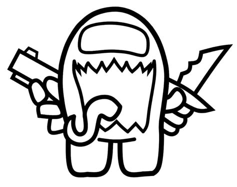 Dibujos De Among Us Para Colorear E Imprimir