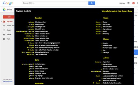 5 Great Google Drive Tips Keyboard Shortcuts Saving Options