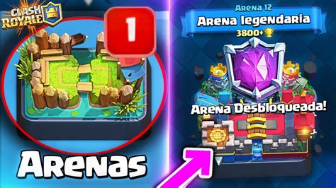 COMO SUBIR en 5 PASOS de ARENAS y COPAS FÁCIL y RÁPIDO Clash