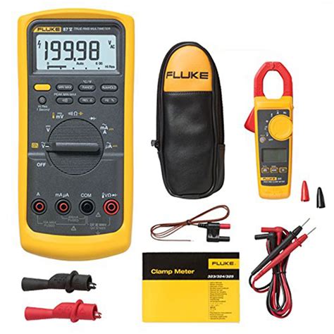 Buy Fluke 325 True RMS Clamp Meter Fluke 87V Digital Multimeter