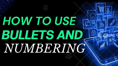 How To Use Bullets And Number In Ms Word Ms Word Turotiral Chapter