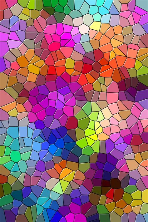 Mosaic Multicolored Texture Patterns 2K Wallpaper Hdwallpaper