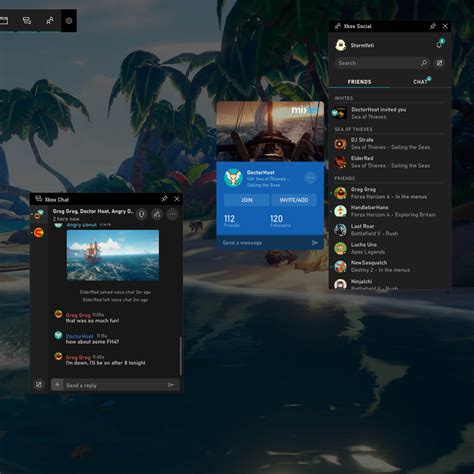 Xbox Game Bar Tutorial Social Features Youtube