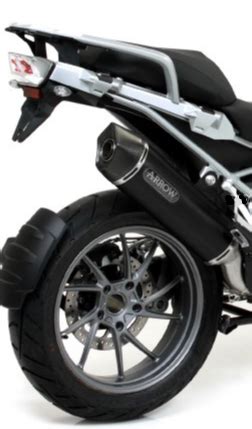 Arrow Exhaust Maxi Race Tech Slip On Dark Aluminum BMW R1250GS
