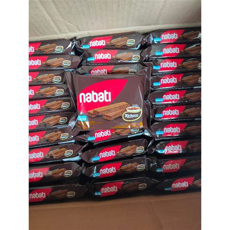 Jual WAFER NABATI COKLAT BERAT 50 GRAM Shopee Indonesia
