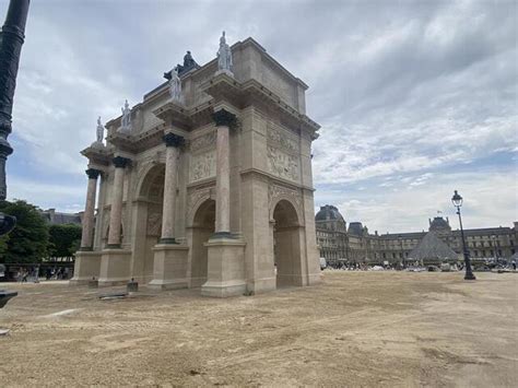 Restauré lArc de triomphe du Carrousel rouvre la grande perspective