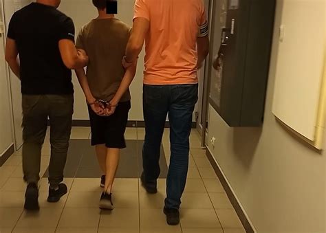 23 latek zatrzymany z narkotykami Aktualności KPP Brzeg