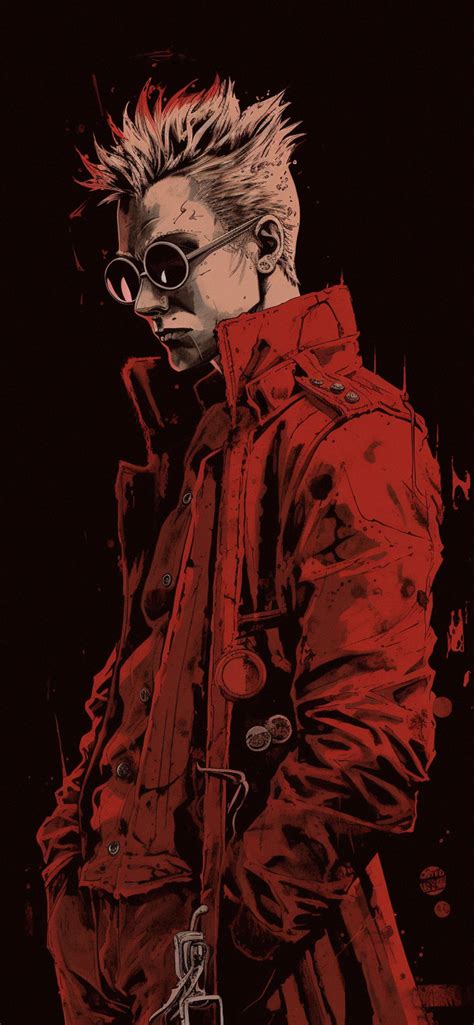 Trigun Vash The Stampede Dark Art Wallpapers Trigun Wallpapers