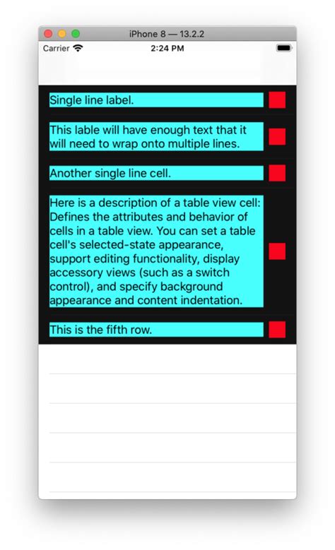 uitableview how to create dynamic self sizing height uitableviewcell in swift stack overflow