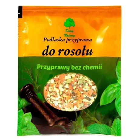 Do Rosołu 50g Przyprawa Bez Chemii Dary Natury Sklep internetowy