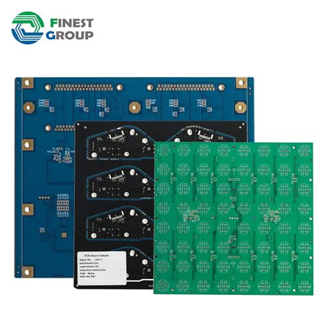 Electronic Rigid Printed Circuit Board Assembly High Density