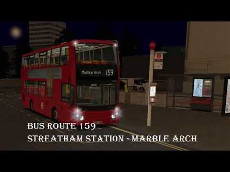Omsi Full Route Visual Bus Route Streatham Station Marble
