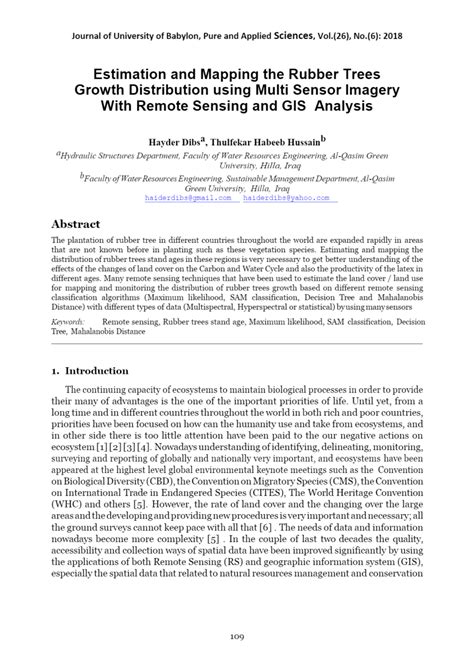 pdf estimating and mapping the rubber trees growth distribution using multi sensor imagery