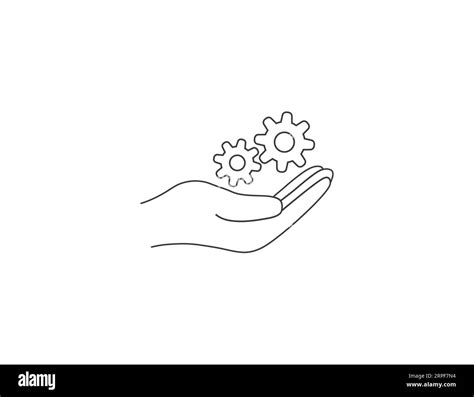 Vector Illustration Skills Problem Solving Icon Stock Vector Image