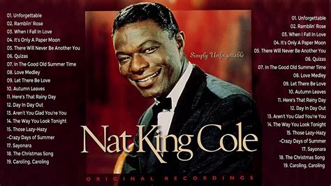Nat King Cole Greatest Hits 2020 The Very Best Of Nat King Cole Nat