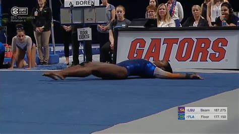 Alicia Boren Florida Floor Exercise 9 900 LSU At Florida 2018