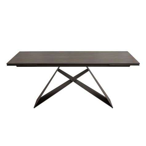 Table de salle à manger moderne en céramique PROMETHEUS 180 220 260cm