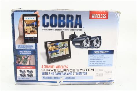 Cobra Surveillance System Property Room