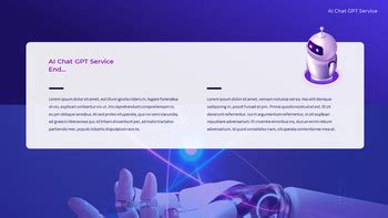 AI Chat GPT Service Best PowerPoint Templates