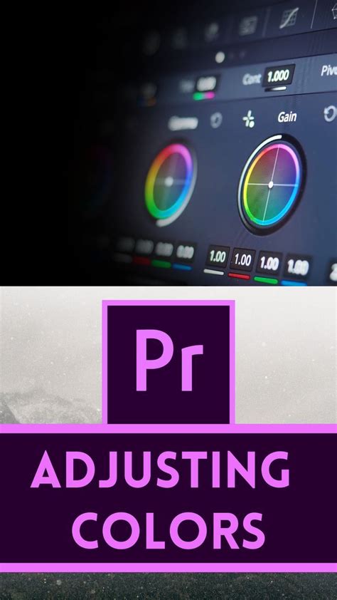 Adjust Colors In Adobe Premiere Pro A Complete Guide