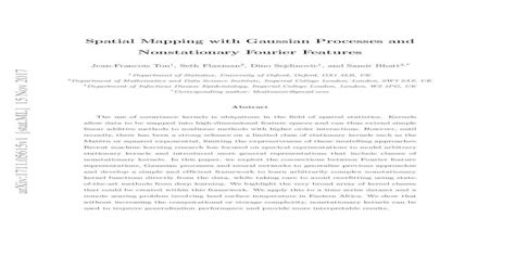spatial mapping with gaussian processes and nonstationary · spatial mapping with gaussian